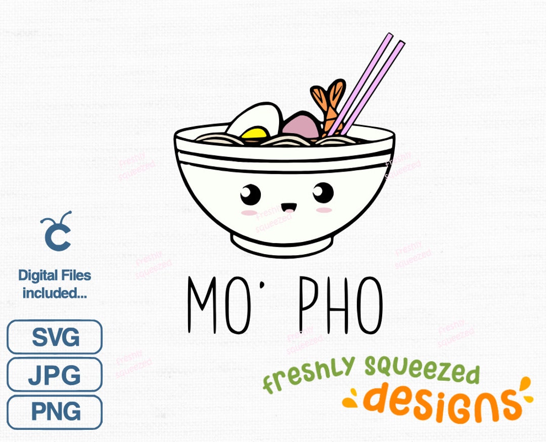 Mo Pho Funny, Ramen Noodle Kawaii Bowl, Kawaii Noodles Png, Cute Ramen ...