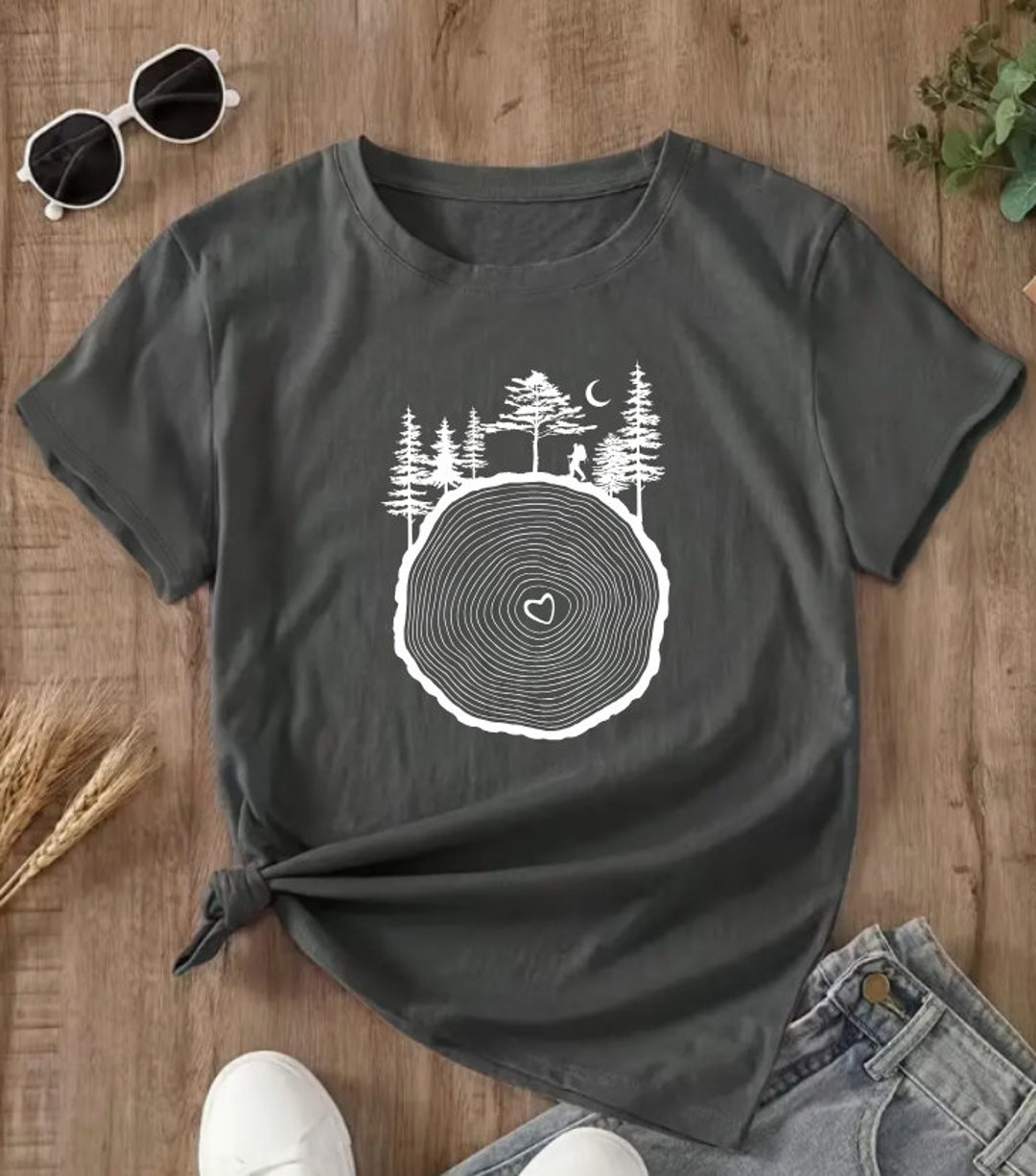 Tree Circle Mountain Climber, Sitka Tree Silhouette, Westcoast Designs ...