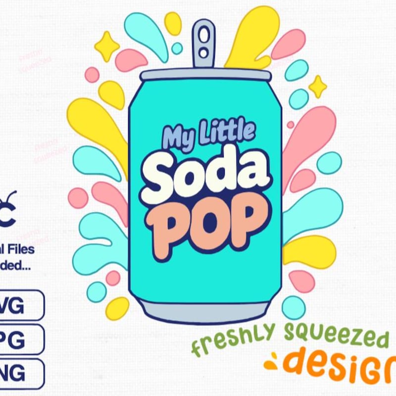 My Little Soda Pop Printable - Etsy