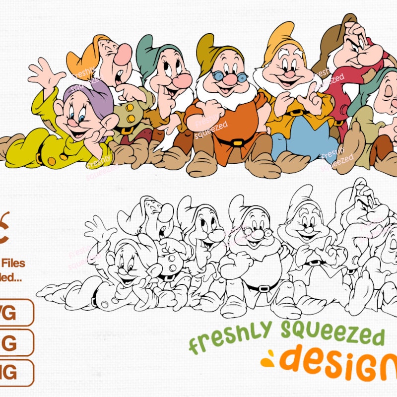 Dopey Dwarf Pattern - Etsy