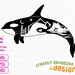 Killer Whale Decal Design, Sitka Tree Silhouette, Westcoast Designs ...