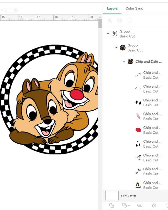 Chip And Dale Face
