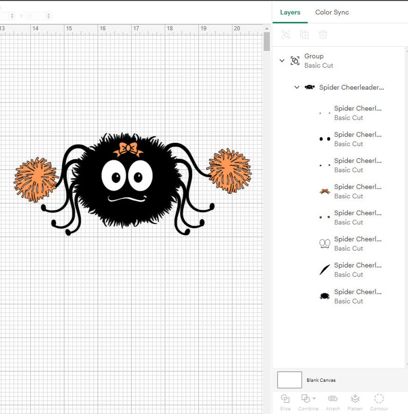 Cute Color Cheerleader Spiders Cheer Decor Spider Decals - Etsy
