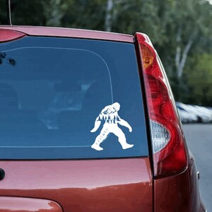 Big Foot Sitka Tree Mountain Silhouette, Car Tree Designs, Bigfoot ...