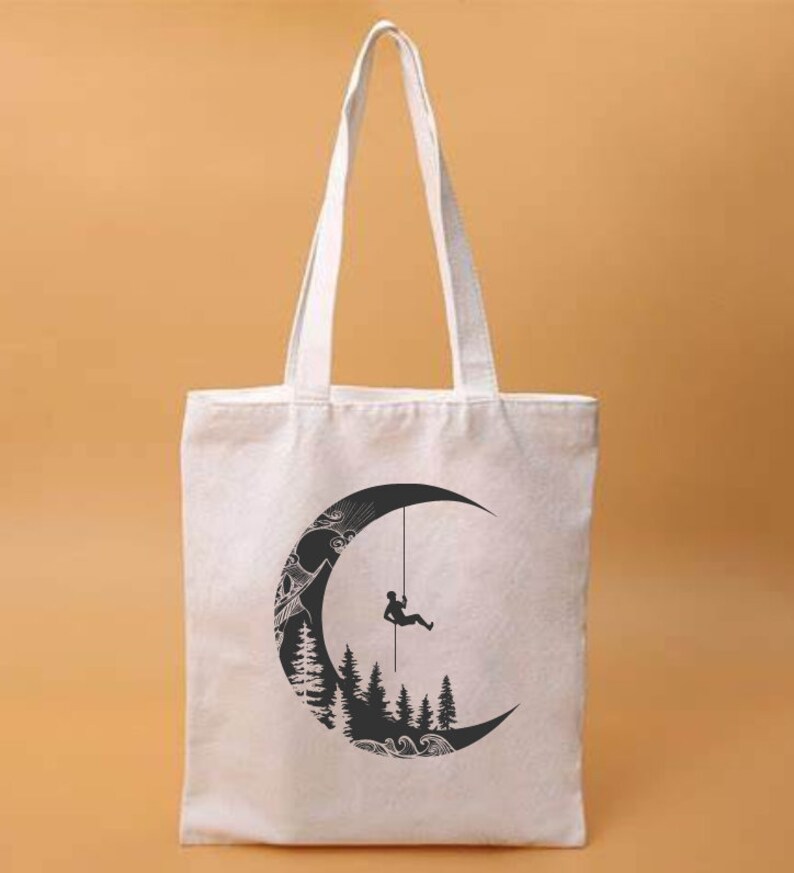 Moon and Climber, Sitka Tree Silhouette, Westcoast Designs, Crescent ...