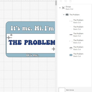Hello the Problem Name Tag - SVG Png Jpg | Taylor | Png | Digital Image ...