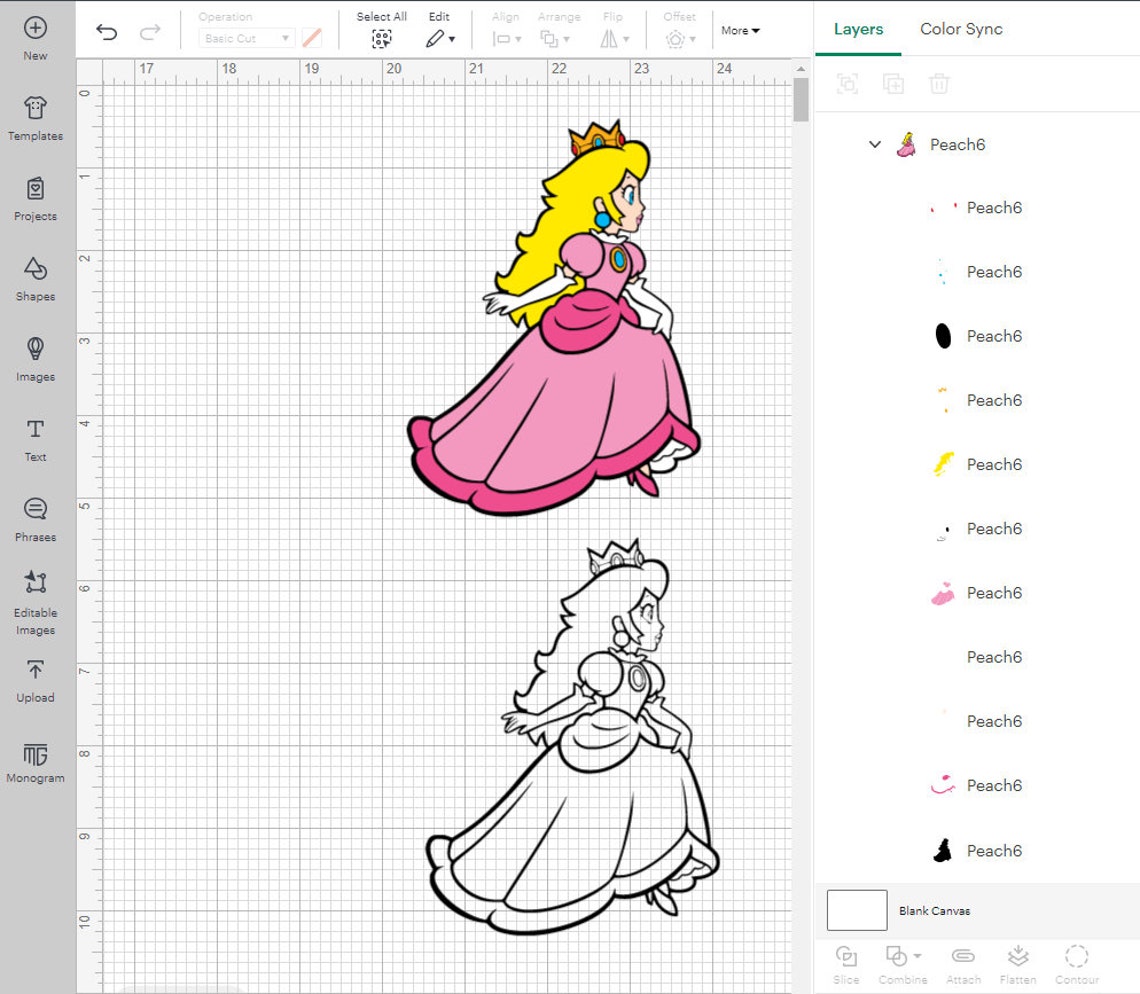 Princess Peach Collection Svg Png Jpg Bundle Cricut Cut - Etsy Canada