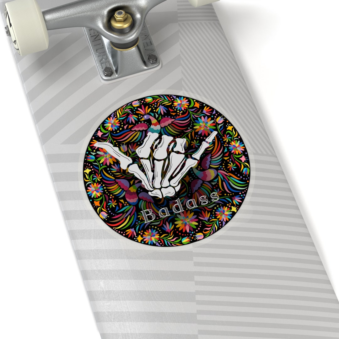 Edgy Badass Vinyl Sticker - Etsy