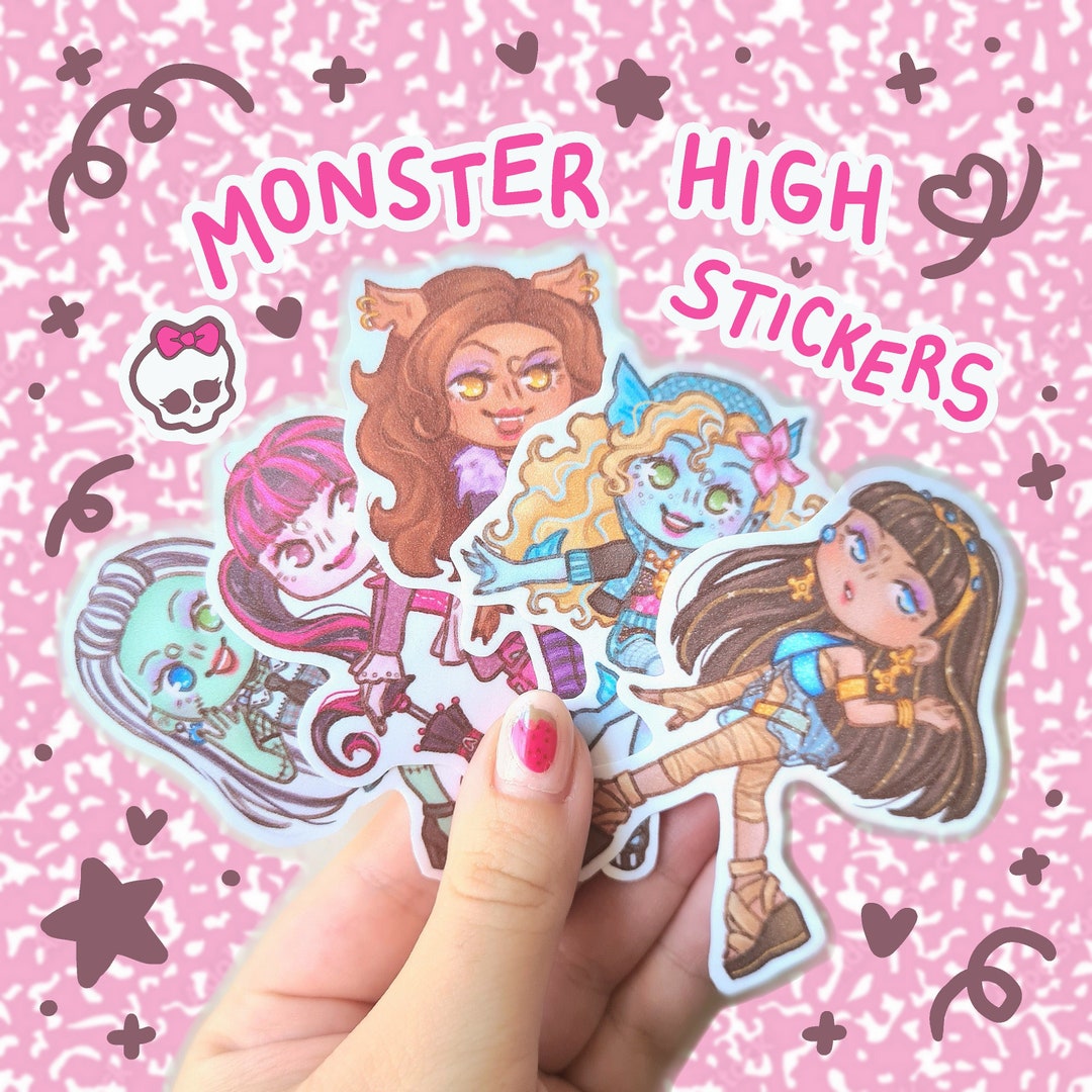 Monster High G1 Stickers - Etsy