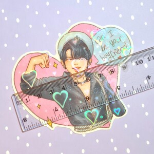 KPOP Stray Kids Changbin Case 143 Holo Sticker - Etsy