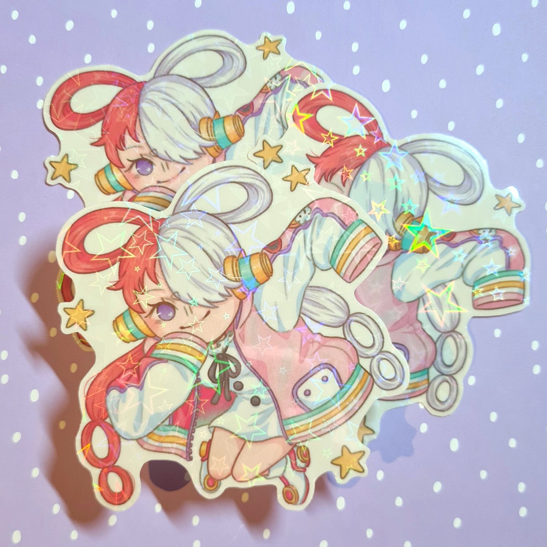 Film Red Uta Holo Sticker - Etsy