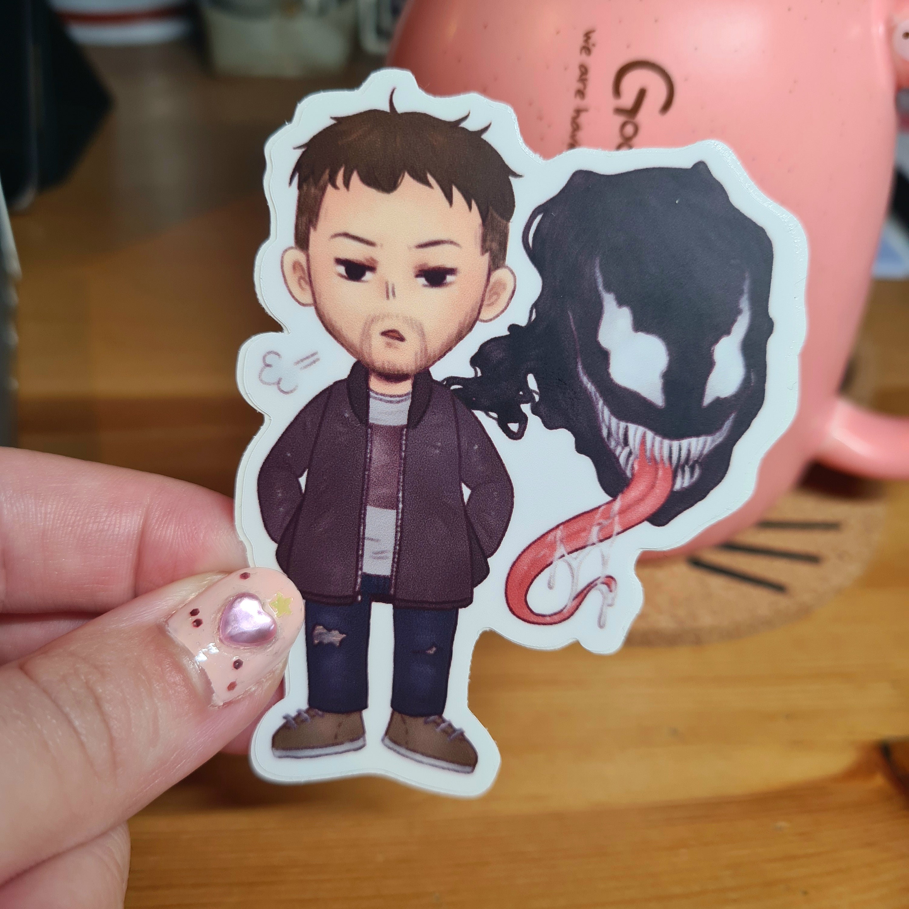 Venom & Eddie Sticker - Etsy
