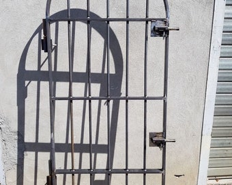 Iron Wine Cellar Door Tall Garden Gate Custom Sizes 30 - Etsy