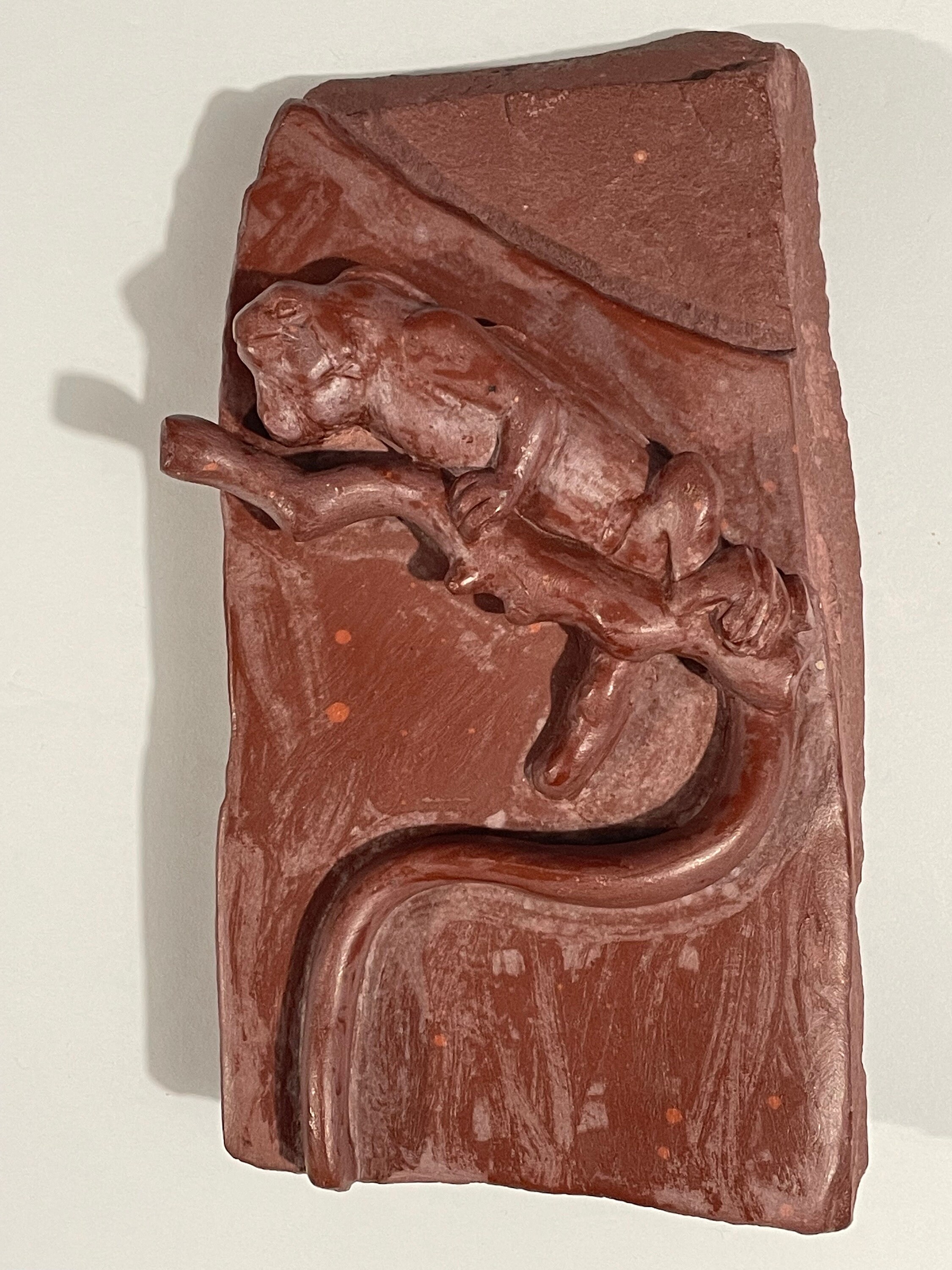 Iguana Plaque // Pipestone Carved Piece - Etsy