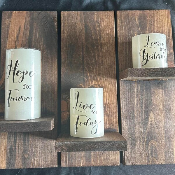 Candle Shelves - Etsy