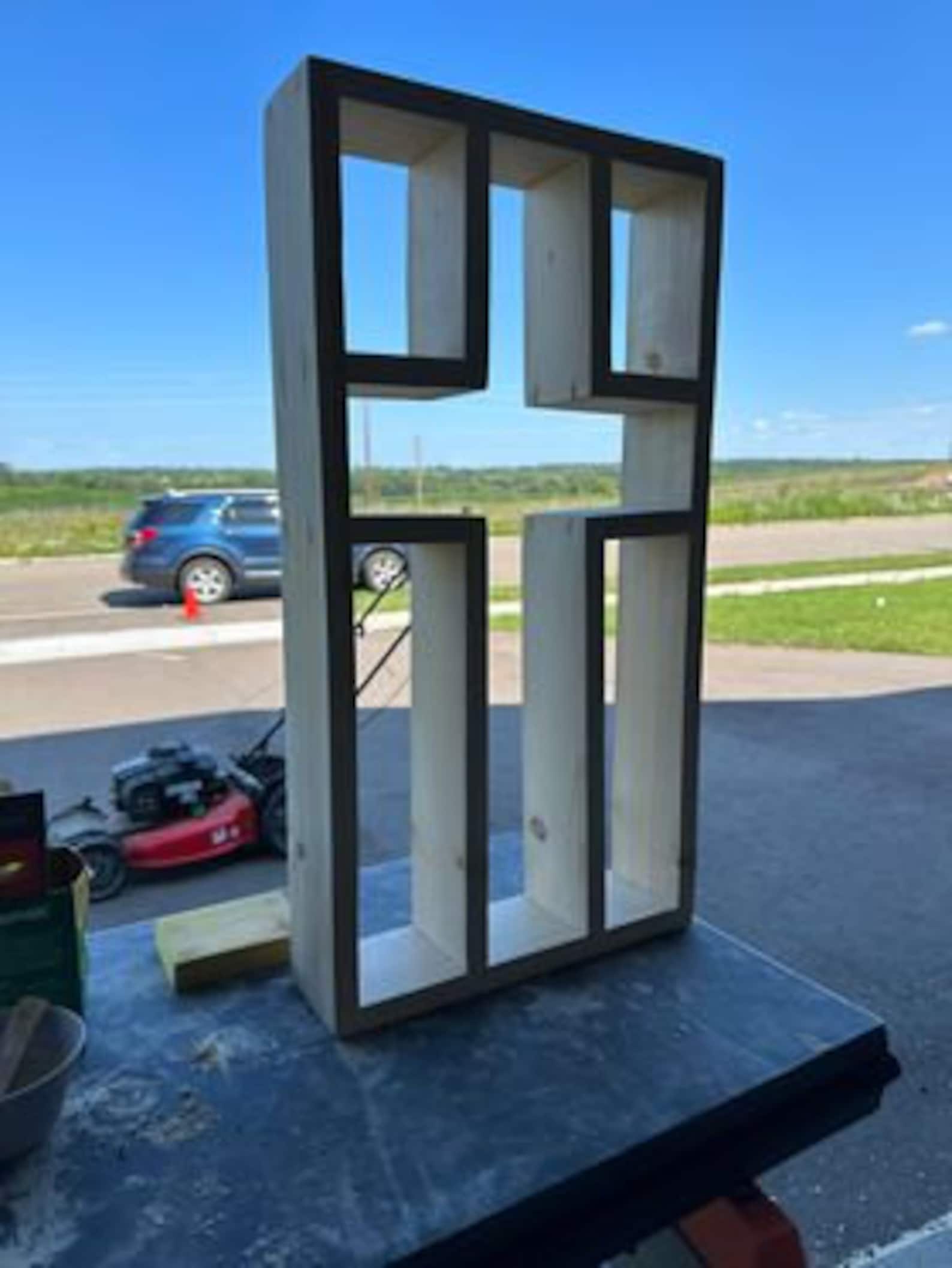 Custom Free Standing/hanging Cross Shelf - Etsy