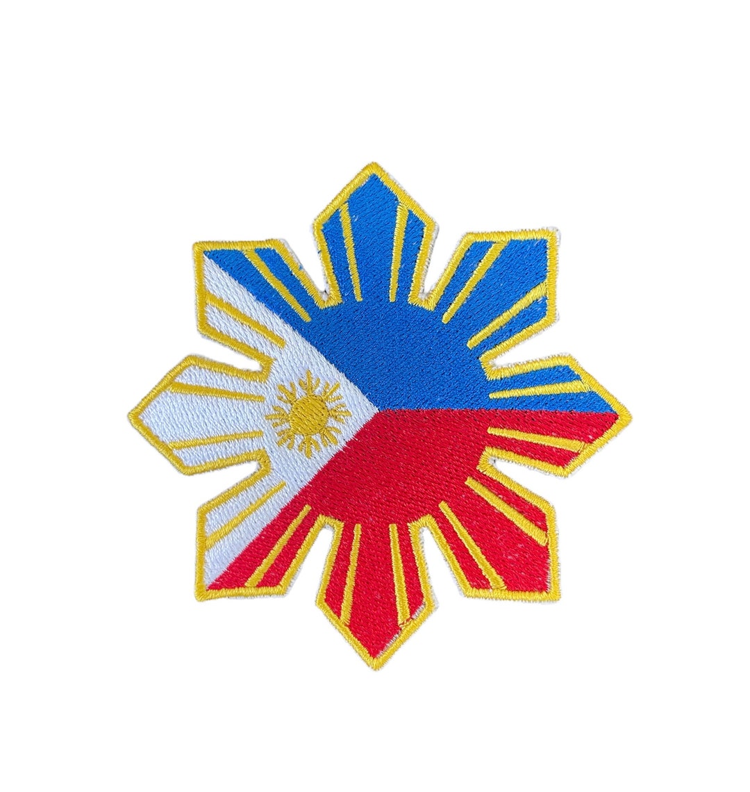 Philippines Flag Star Patch - Etsy