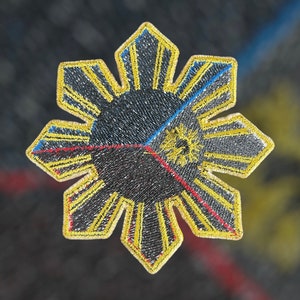 Philippines Flag Star Patch - Etsy