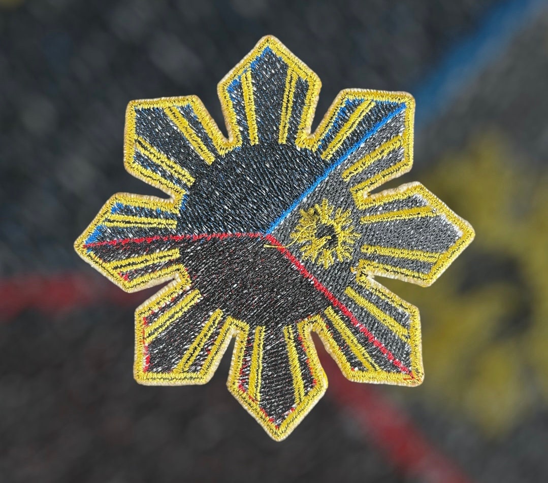 Philippines Flag Star Patch - Etsy