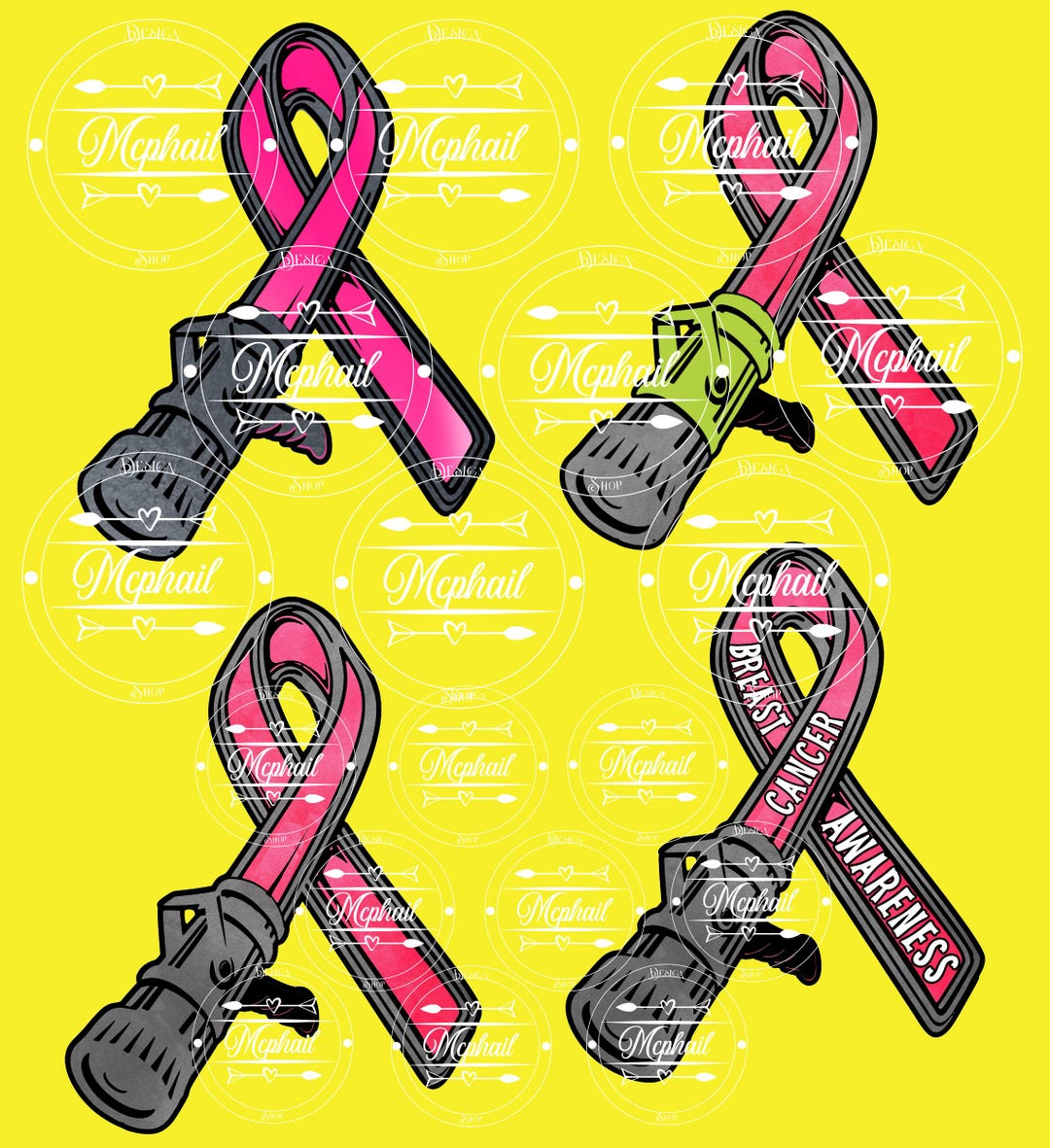 Fire Department Fire Hose Breast Cancer PNG Digital Download, Pink ...