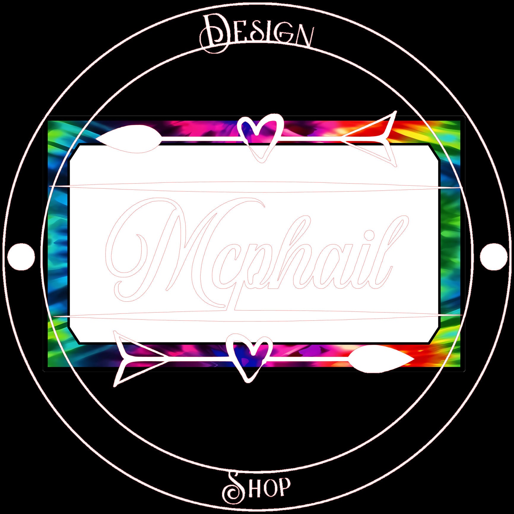 Groovy Tie Dye Classroom Name Tag Labels, Colorful Labels, Classroom ...