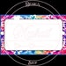 Groovy Tie Dye Classroom Name Tag Labels, Colorful Labels, Classroom ...