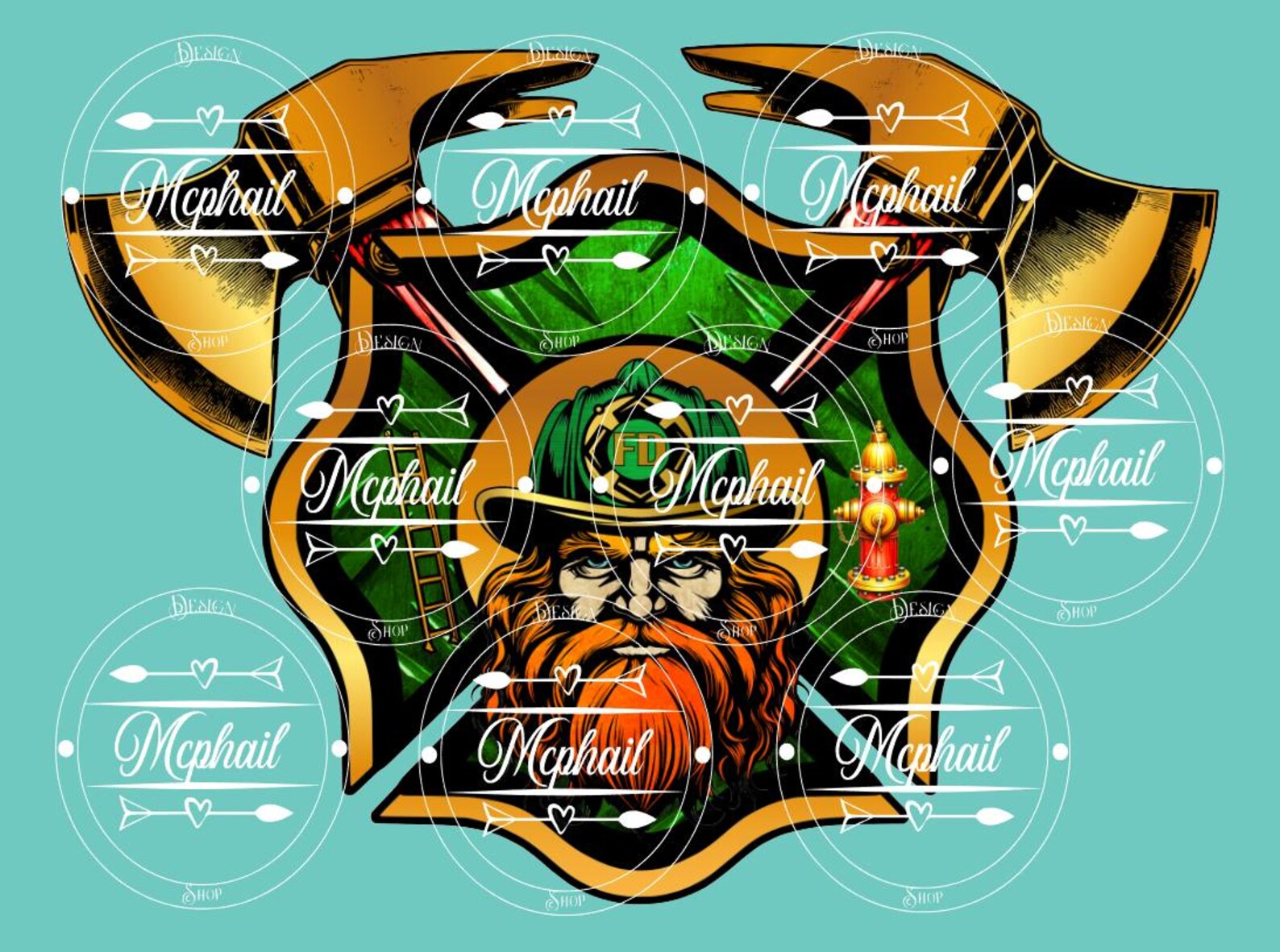 St. Patrick's Day Firefighter Fire Department Maltese, Firefighter ...