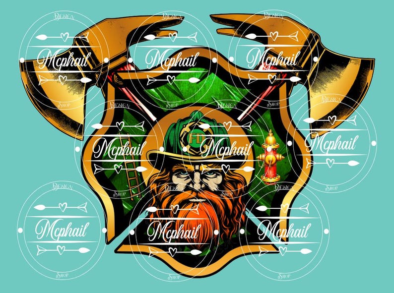 St. Patrick's Day Firefighter Fire Department Maltese, Firefighter ...