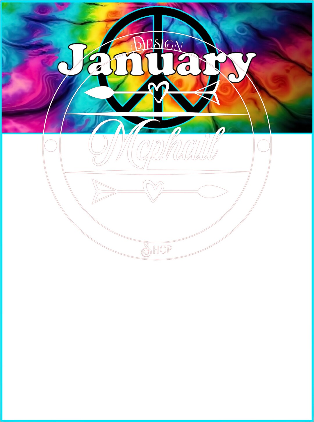 Tie Dye Months of the Year Birthday Labels, Classroom Months of the ...