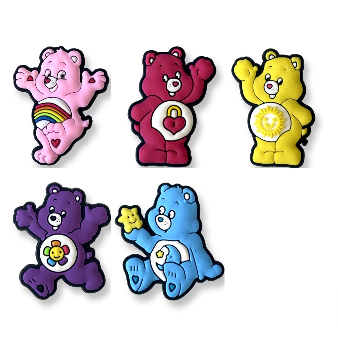 Care Bear Croc Charms - Decorative Shoe Charms for Crocs - Fashionable ...