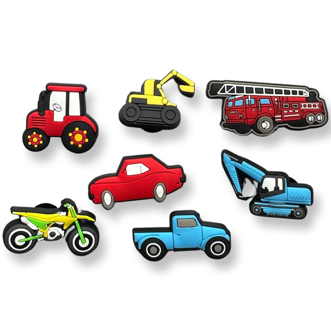 Vehicle - Transport Croc Charms - Decorative Shoe Charms for Crocs ...