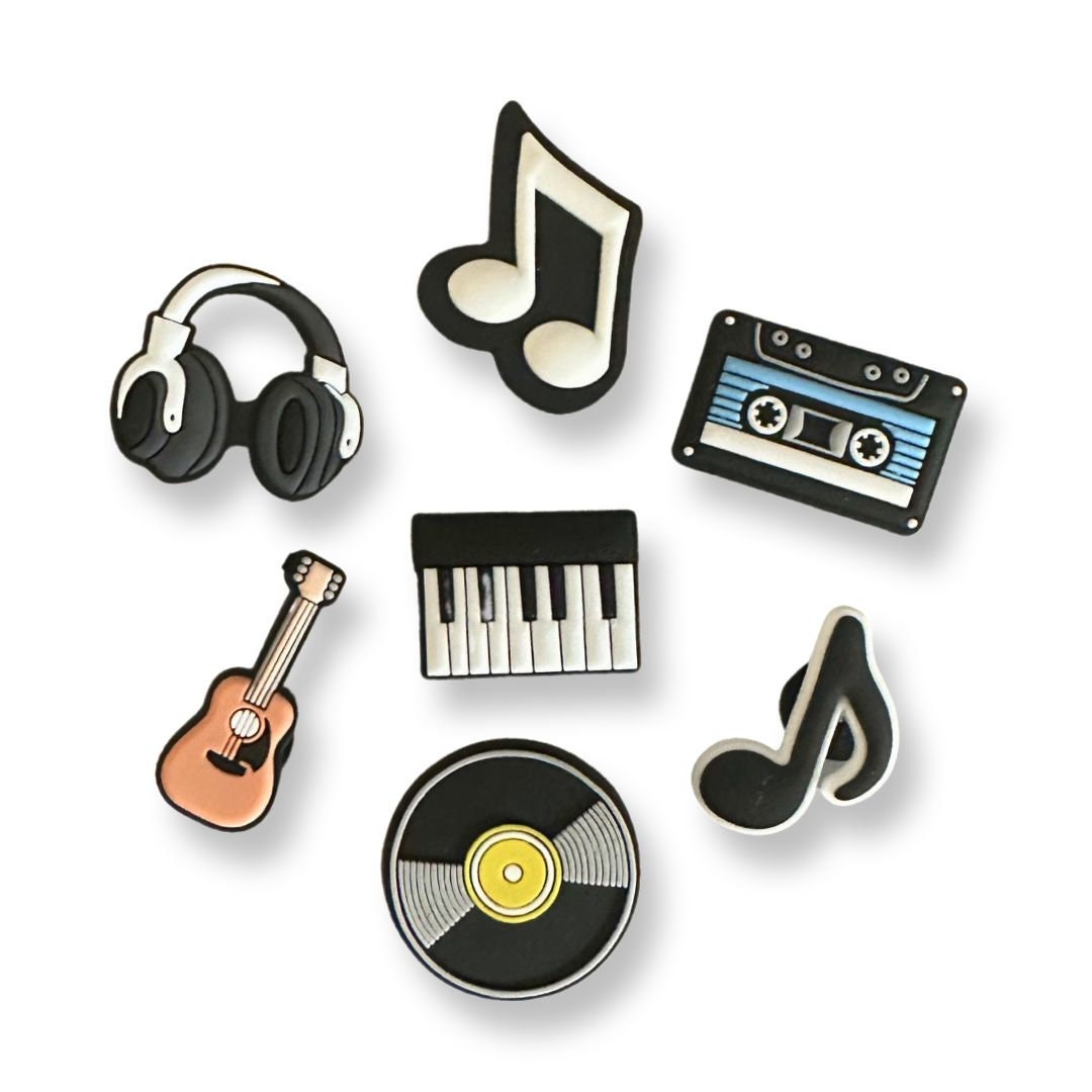 Music Croc Charms - Decorative Shoe Charms for Crocs - Fashionable Croc ...