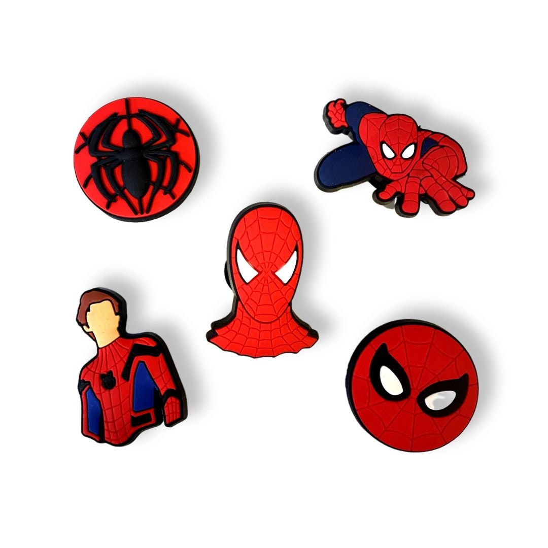Spiderman Characters Croc Charms - Decorative Shoe Charms for Crocs ...