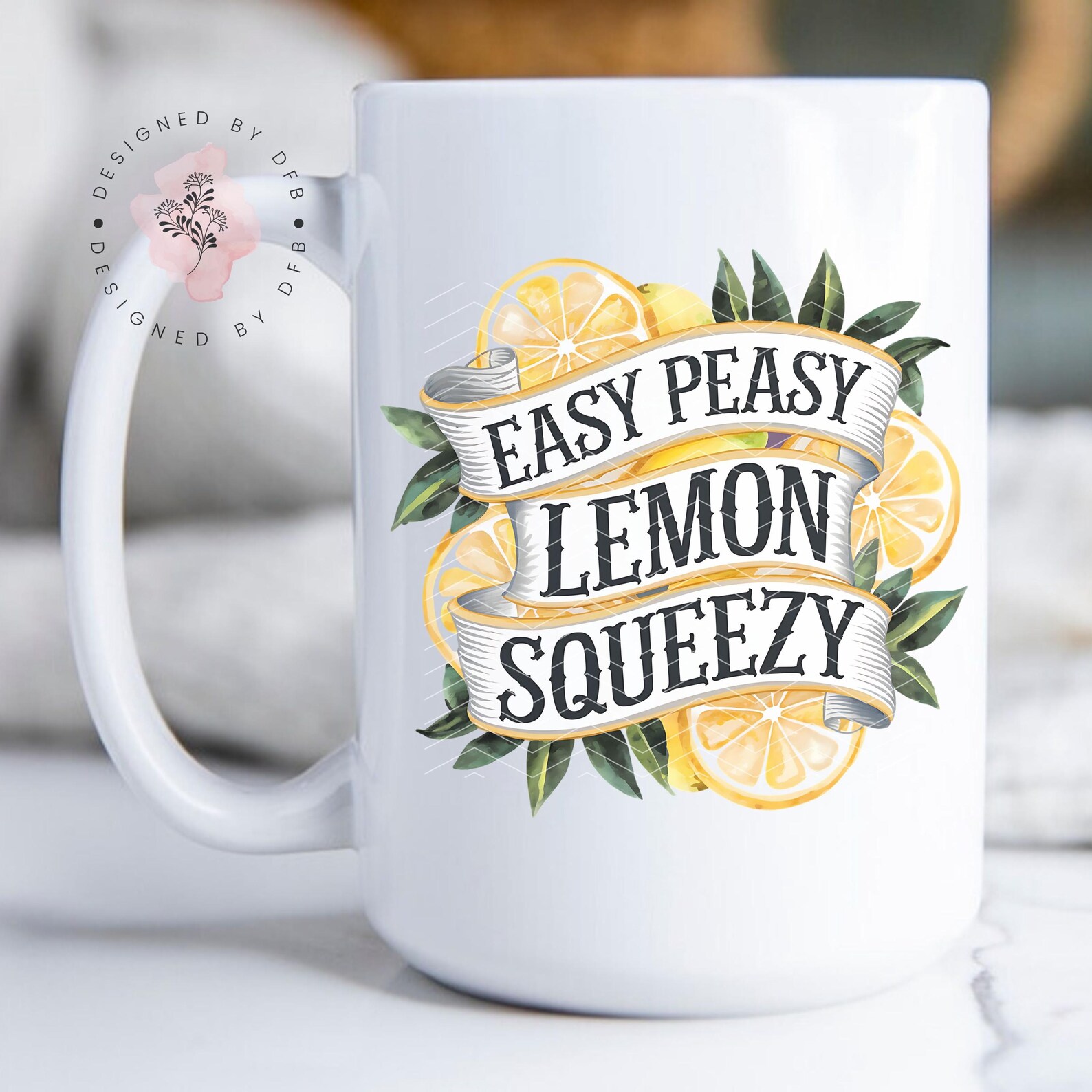 Easy Peasy Lemon Squeezy Lemonade PNG, Lemon Clipart, Watercolor Citrus ...