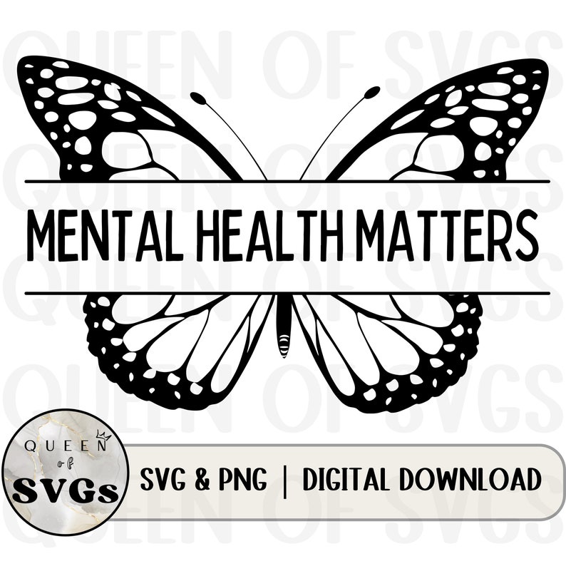 Mental Health Matters Svg Png Mental Health Awareness Svg Etsy