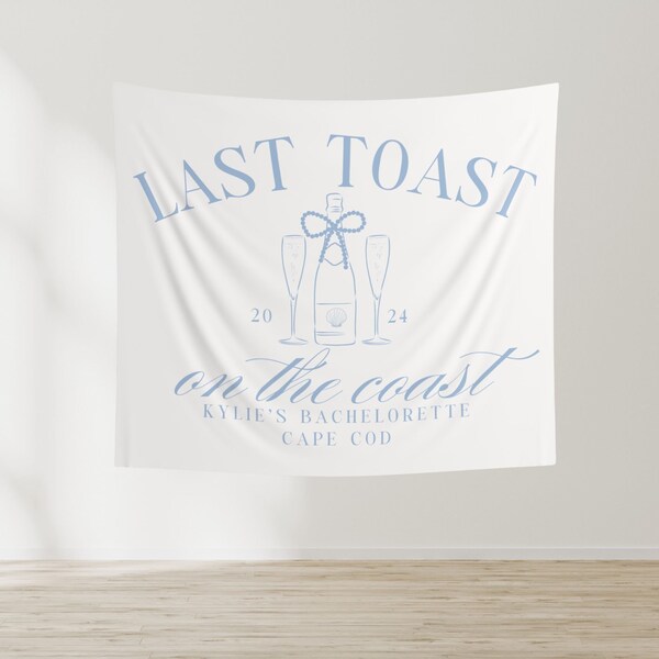 Last Toast on the Coast Bachelorette - Etsy