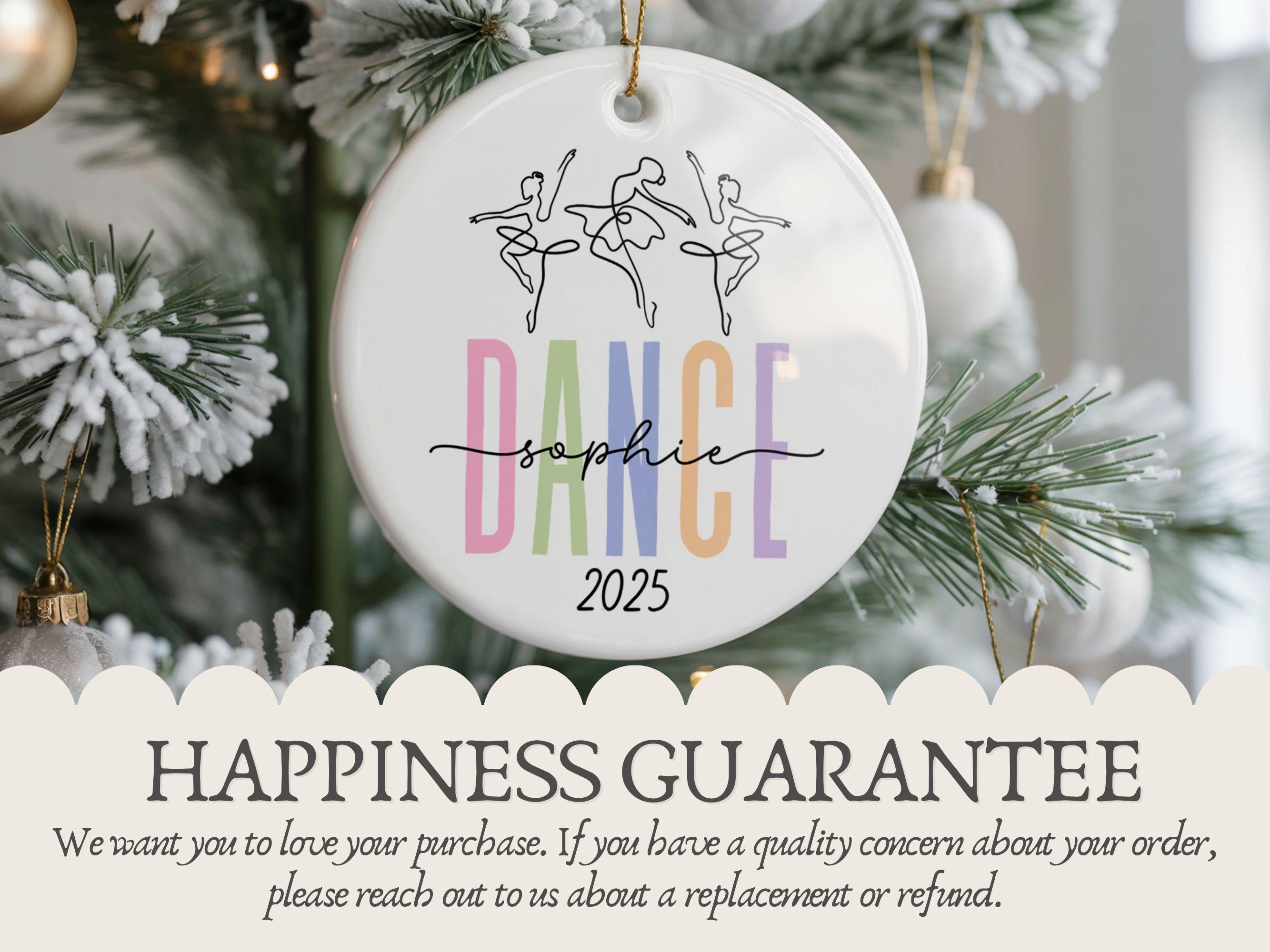 Dance Christmas Ornament, Custom Dance Ornament Christmas, Personalized ...