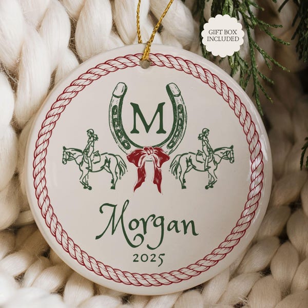 Equestrian Monogram - Etsy