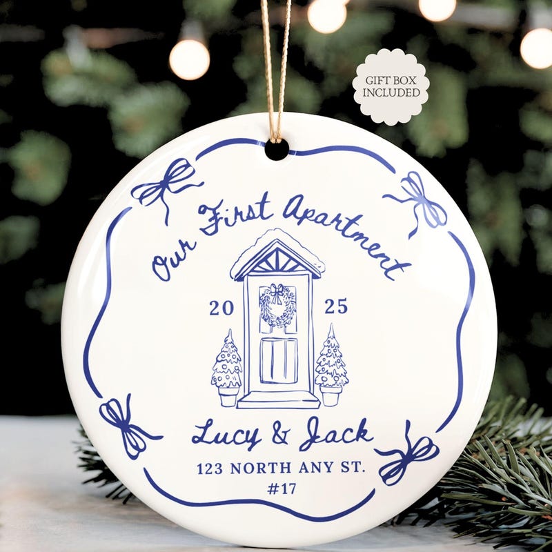 New Home Bauble Blue - Etsy