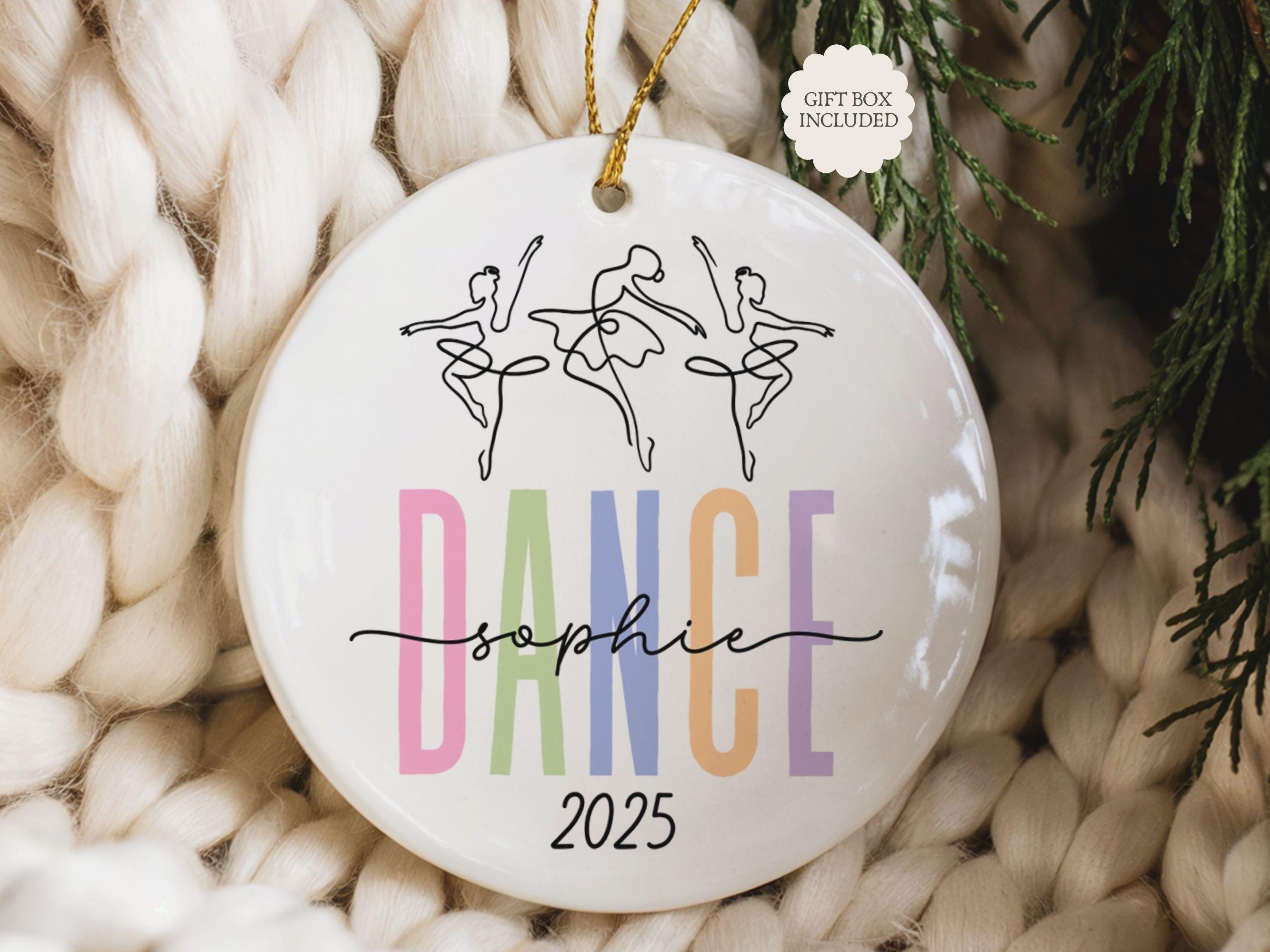 Dance Christmas Ornament, Custom Dance Ornament Christmas, Personalized ...