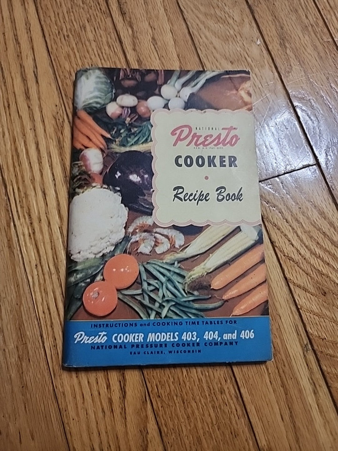 Vintage Presto Cooker Recipe Book 1950 - Etsy