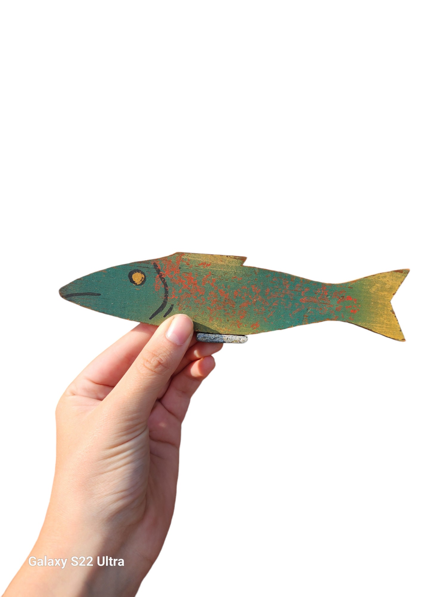 Vintage or Antique Wood Fish - Etsy