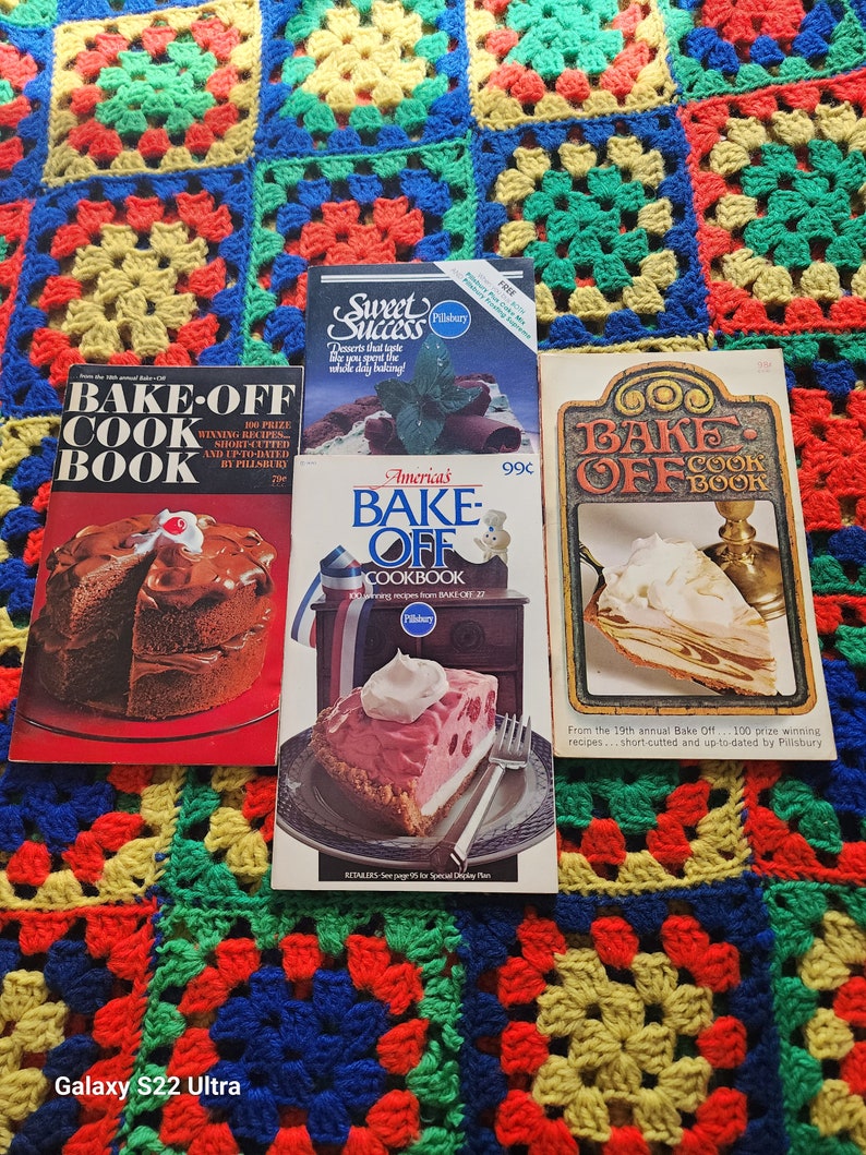 Pillsbury BAKE OFF (1962, 1968, 1977) Cookbook Recipes, Baking 70s and ...