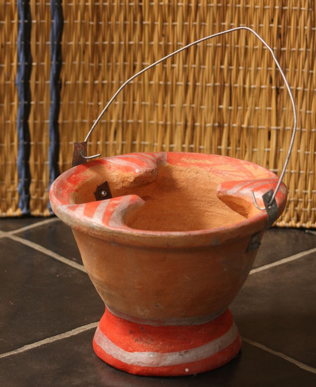 Moroccan Brazier in Terracotta Mejmer Moroccan Ideal Diameter Tajine ...