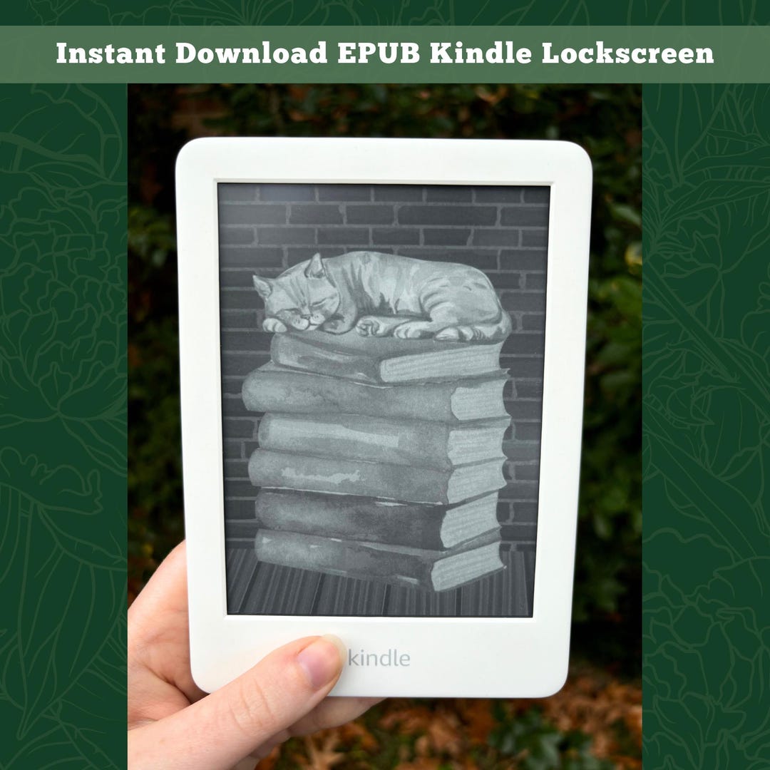 Kindle Lockscreen Instant Download Screensaver Kindle Accessories ...