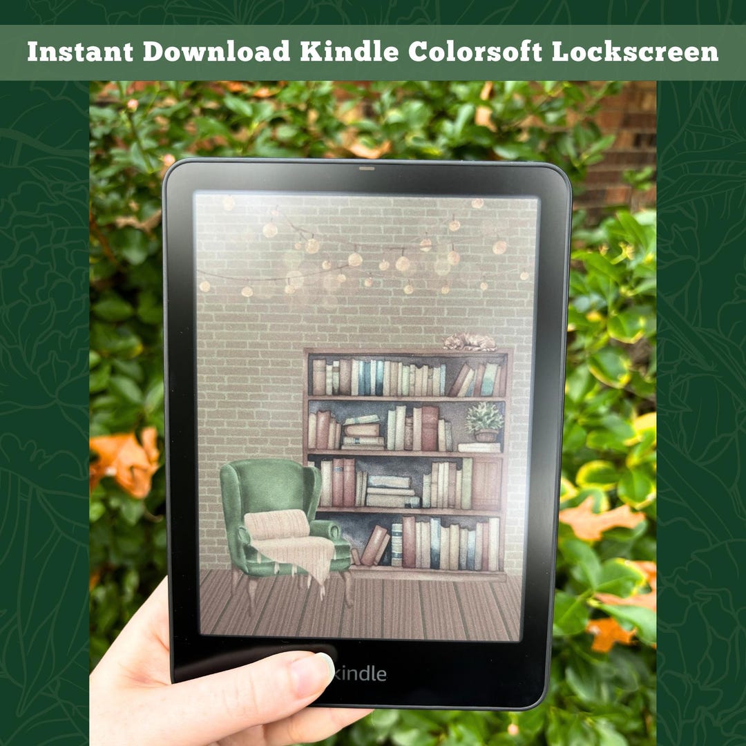 Kindle Colorsoft Lockscreen Instant Download | Color Screensaver ...
