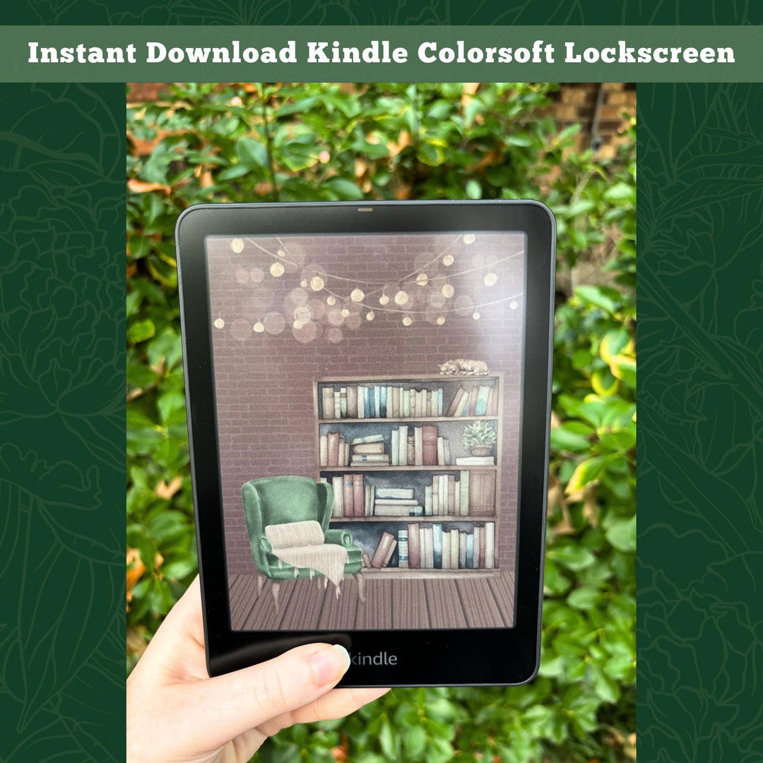 Kindle Colorsoft Lockscreen Instant Download | Color Screensaver ...