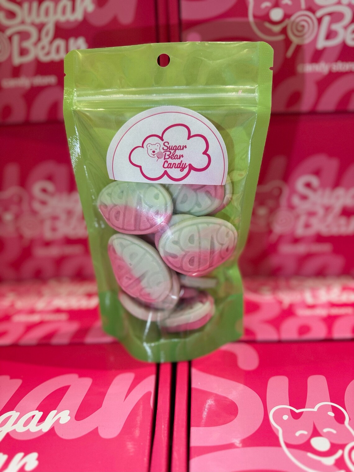 Tiktok Bubs: Swedish Candy Watermelon Ovals - Etsy