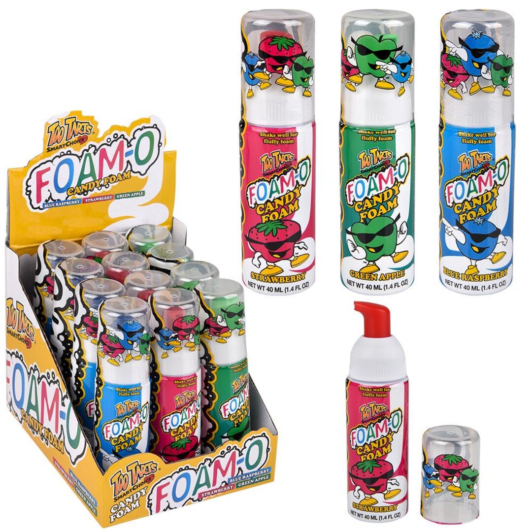 Foam-o Candy Foam 12 Ct. - Etsy