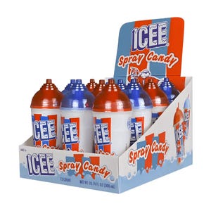 Icee Spray Candy 12 Ct. - Etsy
